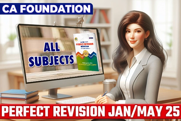 Perfect Revision Book CA Foundation | CA Foundation Revision Book