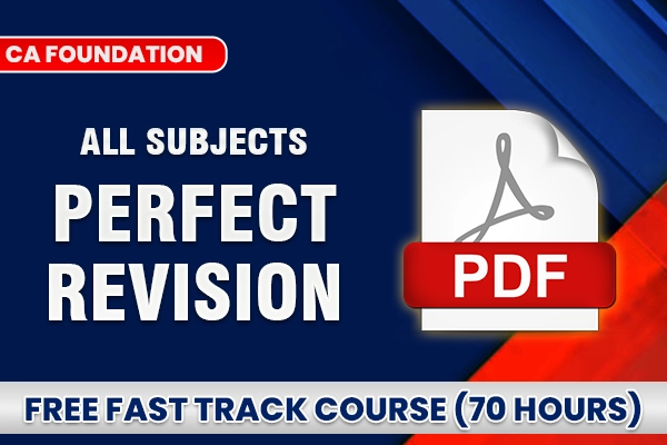 Perfect Revision Book CA Foundation | CA Foundation Revision Book Perfect Revision Book CA Foundation | CA Foundation Revision Book