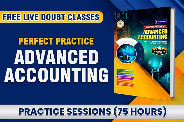 CA Intermediate Perfect Practice Advanced Accounting | Practice Book ...