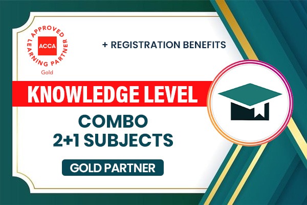 ACCA Knowledge Level Combo Online Classes | F1, F2 & F3]
